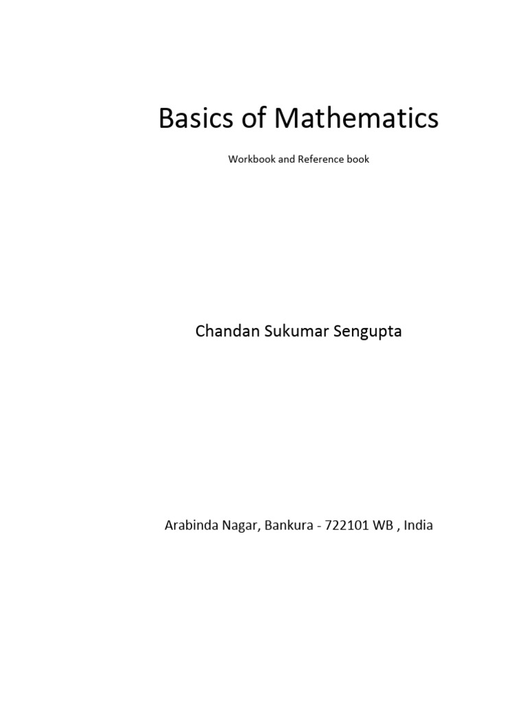 Basics of Mathematics 09 20 | PDF | Triangle | Mathematics