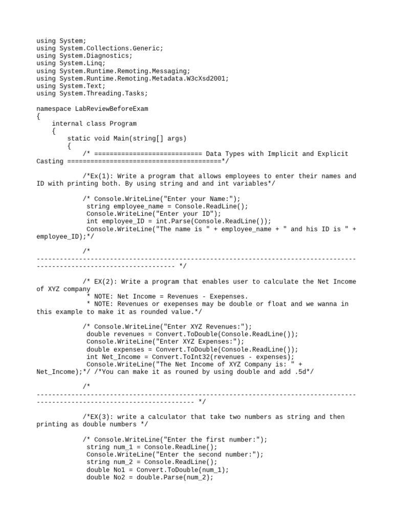 Exercises | PDF | Computing | Software Engineering