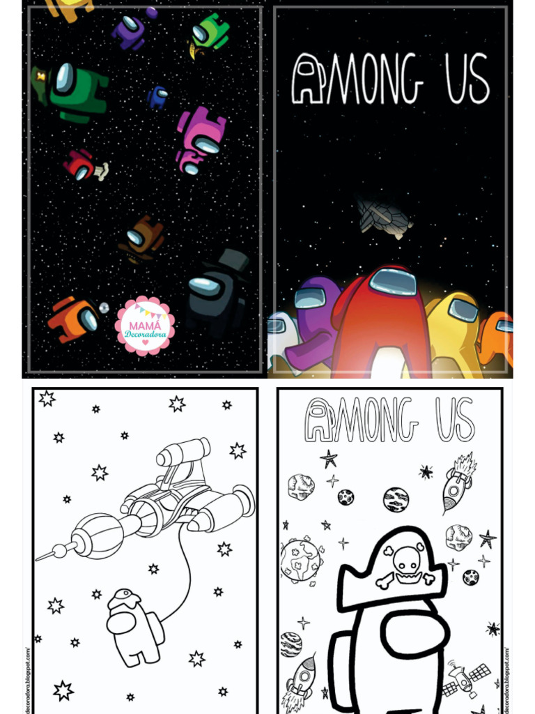Libro Colorear Among Us | PDF