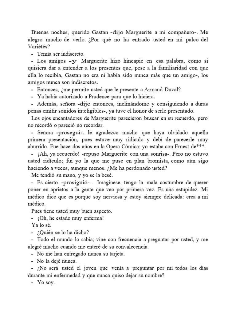 2 La - Dama 2 de - Las - Camelias-Alejandro - Dumas - Hijo JJ | PDF | Amor