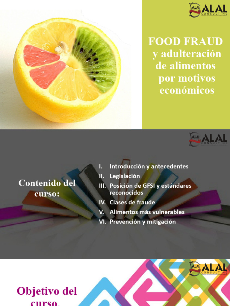 Fraude Alimentario: Riesgos y Prevención | PDF | Alimentos | Seguridad alimenticia