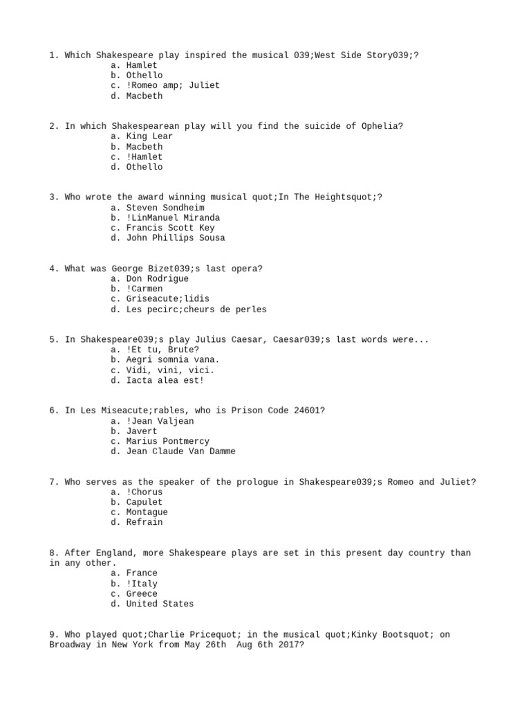 Accounting Seminar Paper Fall 2021 8 | PDF | William Shakespeare