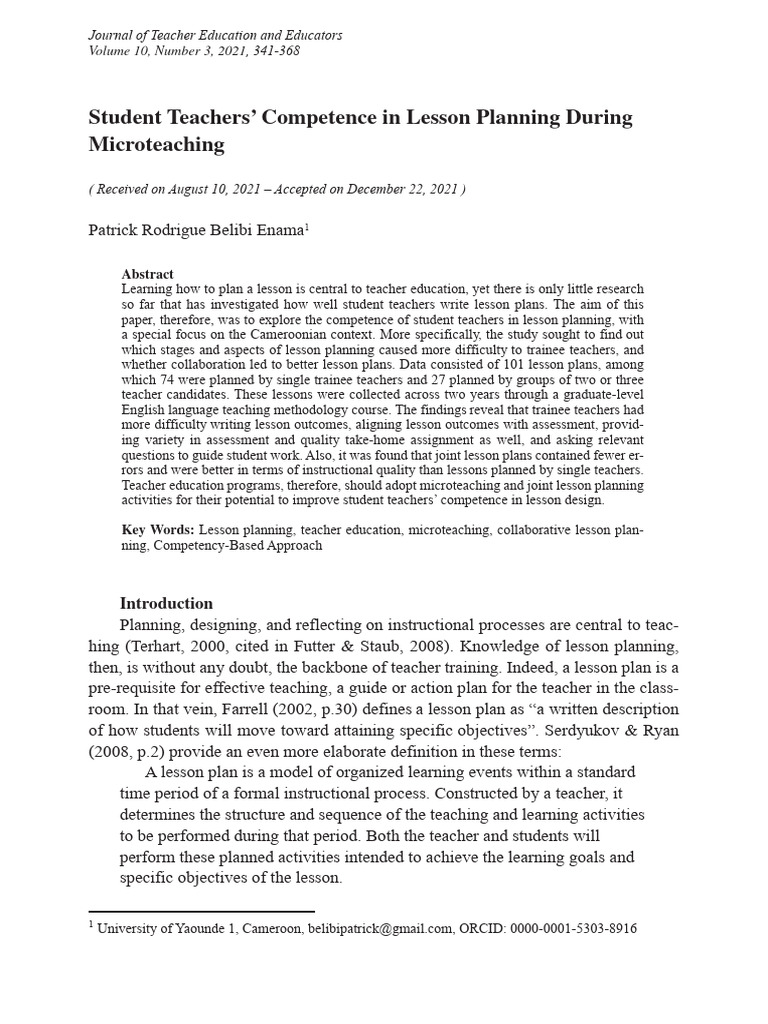 Lesson Planning RRL Sample | PDF | Lesson Plan | Teachers