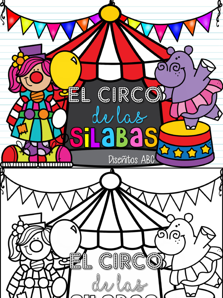 Cuadernillo Del Circo de Las Silabas Abc | PDF | Tecnicas artisticas ...