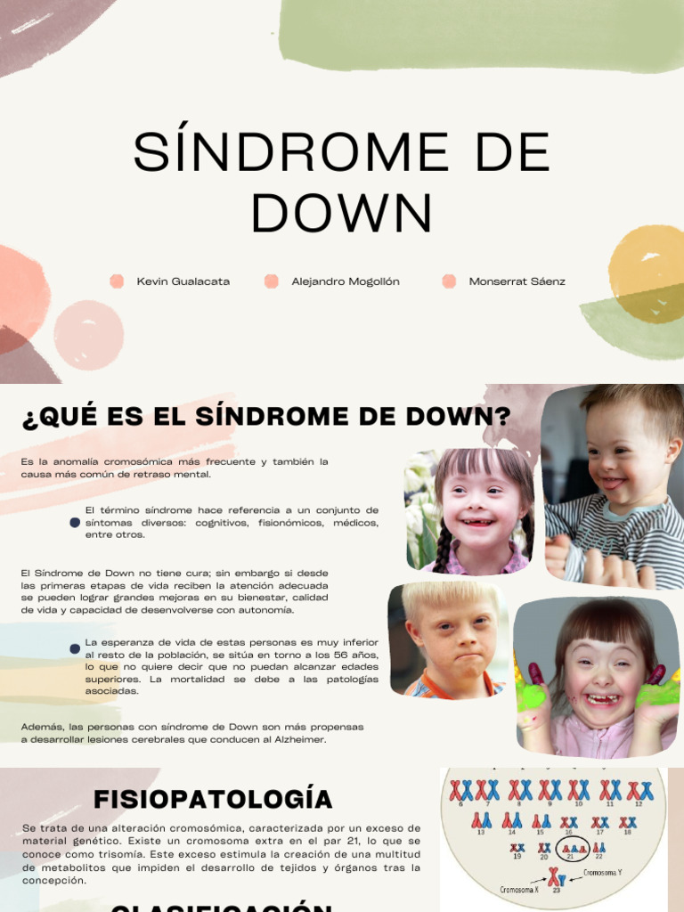 Down | PDF | Síndrome de Down | Enfermedades y trastornos