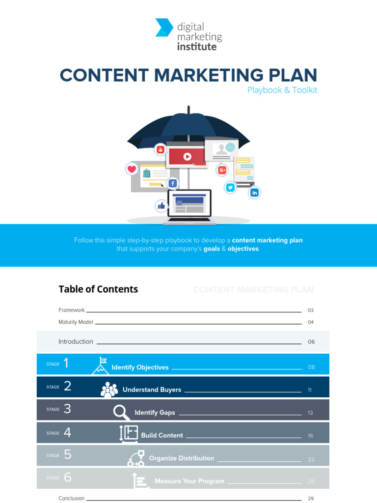 Content Marketing Strategy Playbook | PDF | Marketing | Digital Marketing