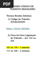 Artigo 309 do CTB: Perigo de Dano | PDF