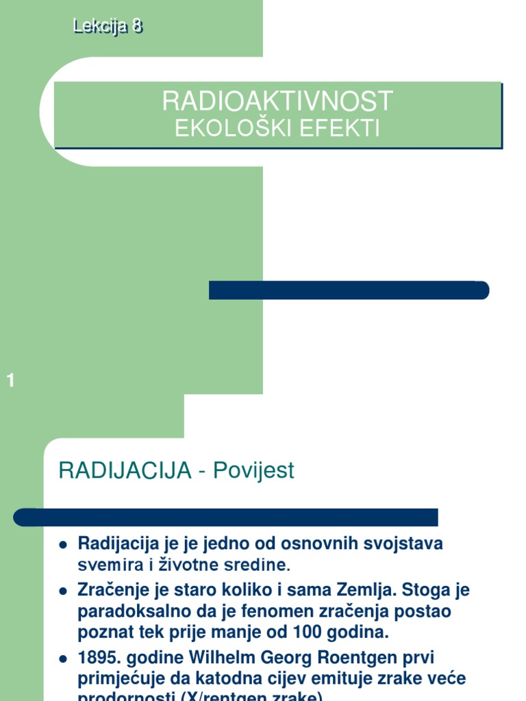08 Radijacija | PDF