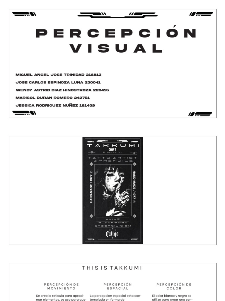 Percepcion visual EQUIPO 4 | PDF | Percepción | Color