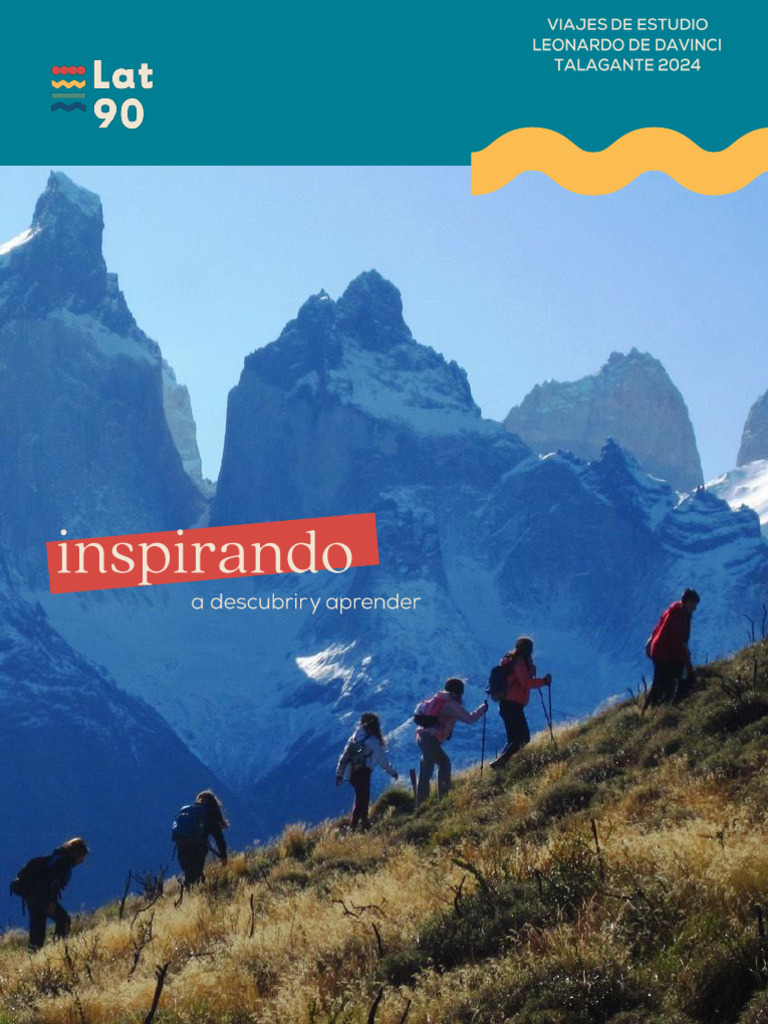 Propuesta Programas Bariloche y Sur de Chile-Vde Latitud 90 2024 - Colegio Leonardo Da Vinci ...