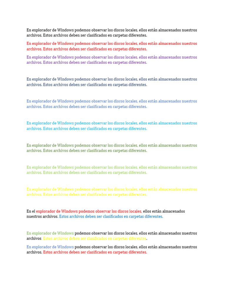 En Explorador de Windows Podemos Observar Los Discos Locales | PDF ...