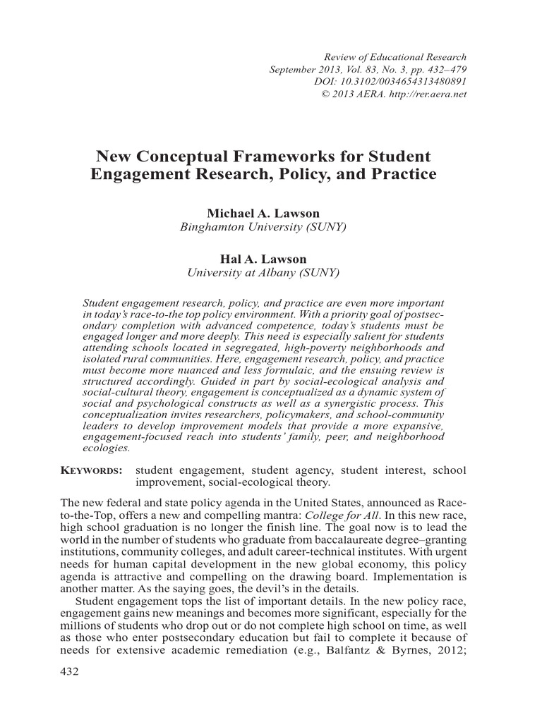 Lawson 2013 | PDF | Affect (Psychology) | Teachers