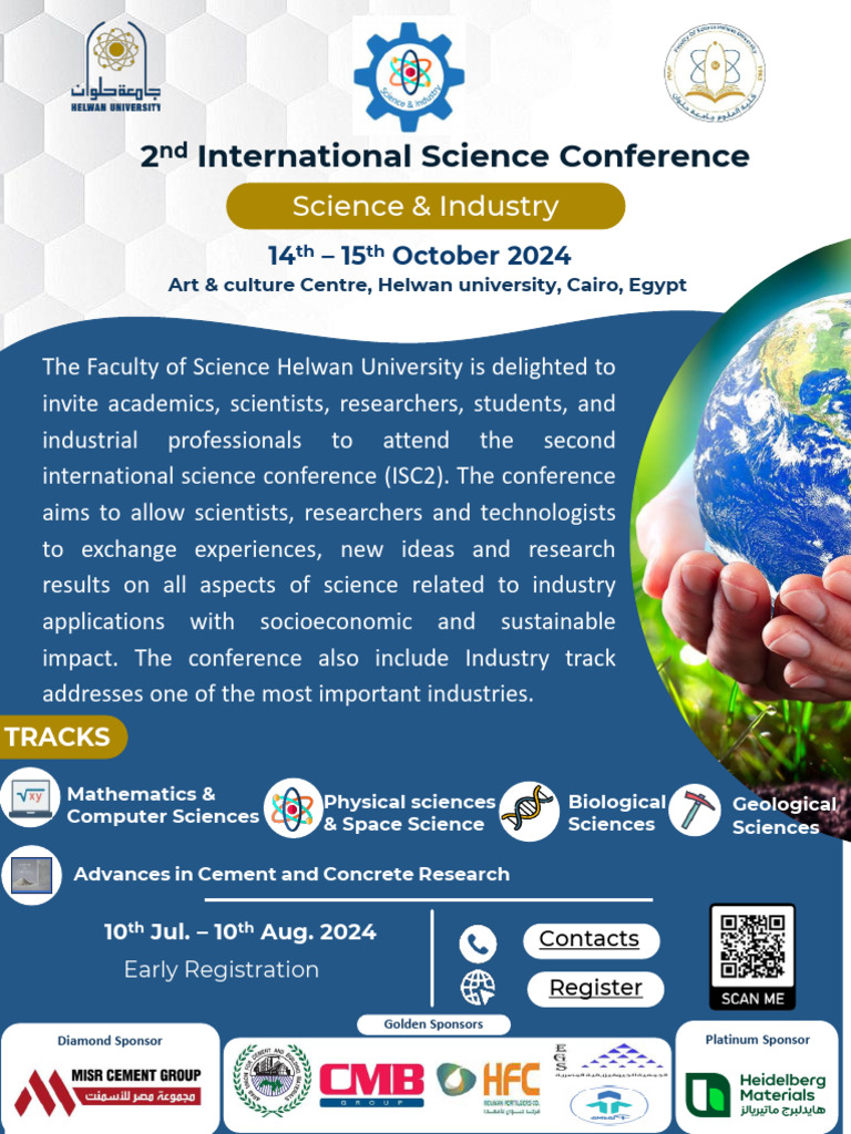 ISC2: International Science Conference 2024 | PDF | Science | Cement