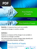 Types of Elasticity of Supply With Diagram | PDF