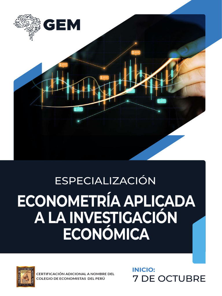Especializacion Econometria Aplicada Investigacion Economica | PDF | Econometría | Regresión ...