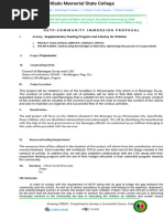 Project Proposal (Feeding Program) | PDF | Malnutrition | Health Sciences