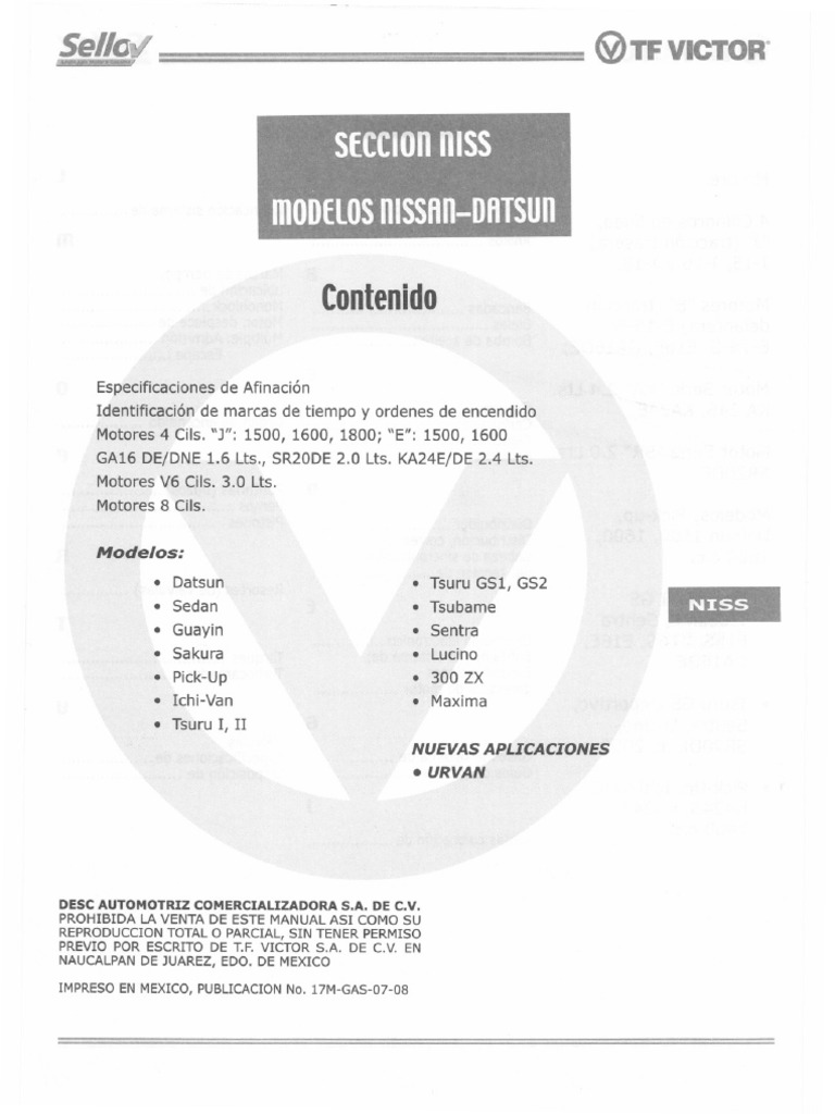 TFV Niss | PDF