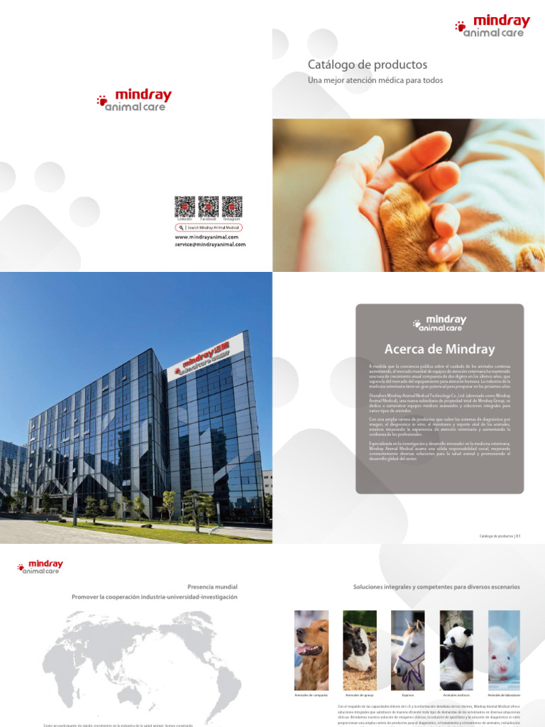 Mindray Animal Care - Catálogo Mindray Vet - Compressed | PDF ...