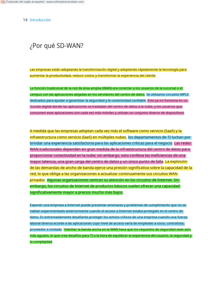 Cisco Sd-Wan-Esp | PDF | Enrutador (Computación) | Red de área amplia