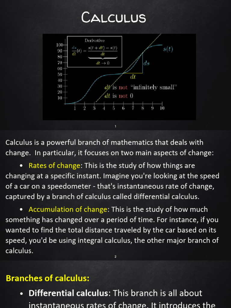 Differential and Integral Calculus Tutor | PDF | Calculus | Derivative