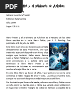 Harry Potter y el Prisionero de Azkaban | PDF