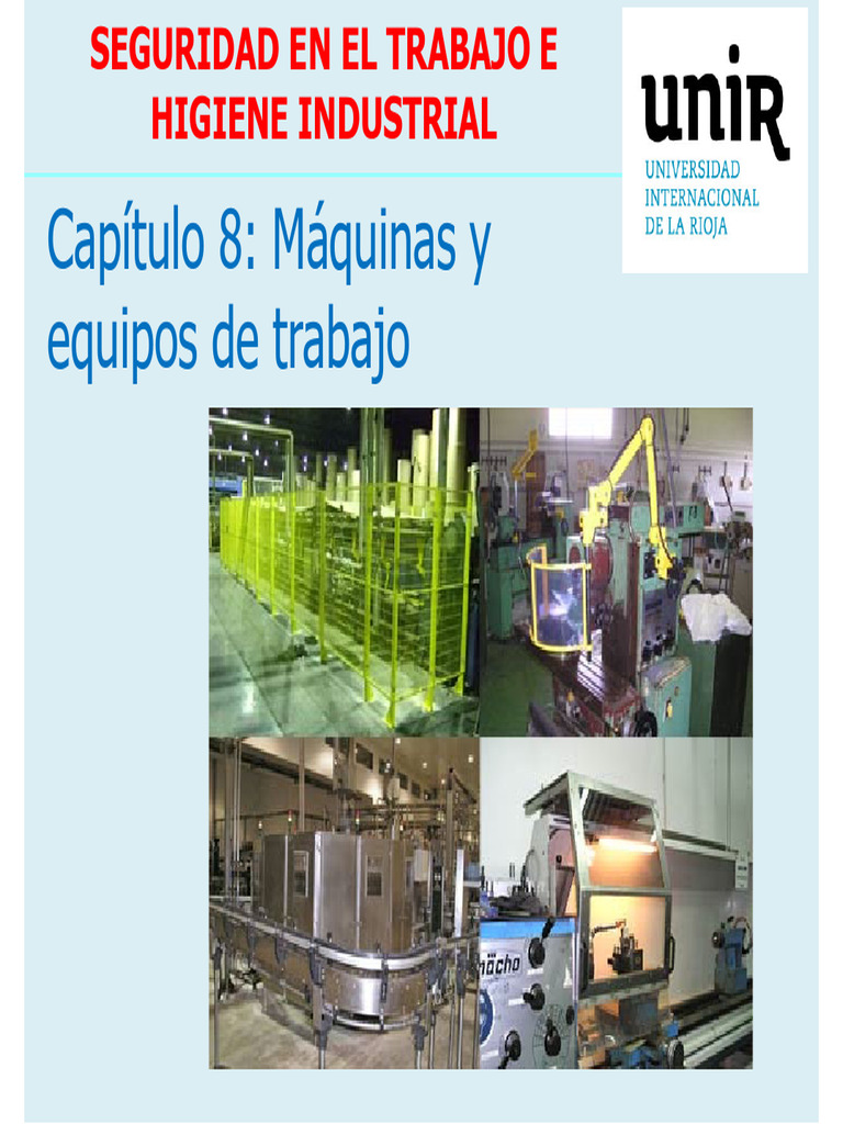 PER 9216 SIG Cap 8 Seguridad e Higiene | PDF | Tecnología