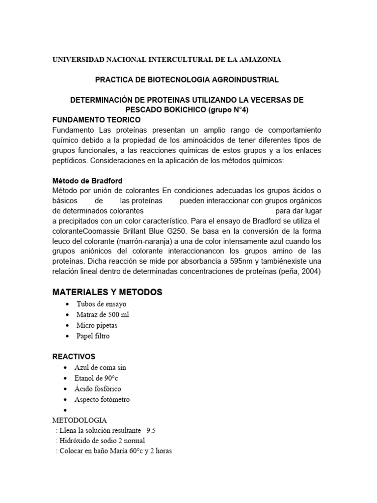 Informe de Mesclase de Arina | PDF | Química | Compuestos químicos