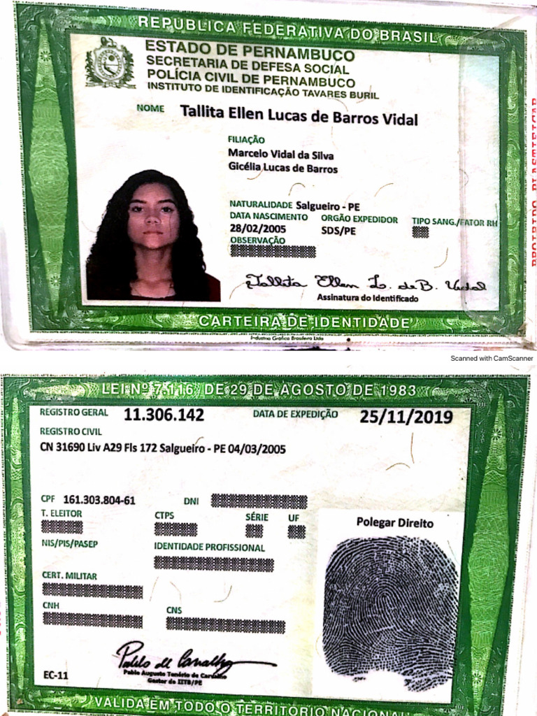 Minha Identidade | PDF