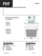 JULABO Recirculating Coolers Manual | PDF | Mains Electricity ...