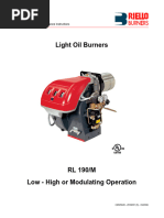 Riello Burner RL Series Manual | PDF | Boiler | Transformer