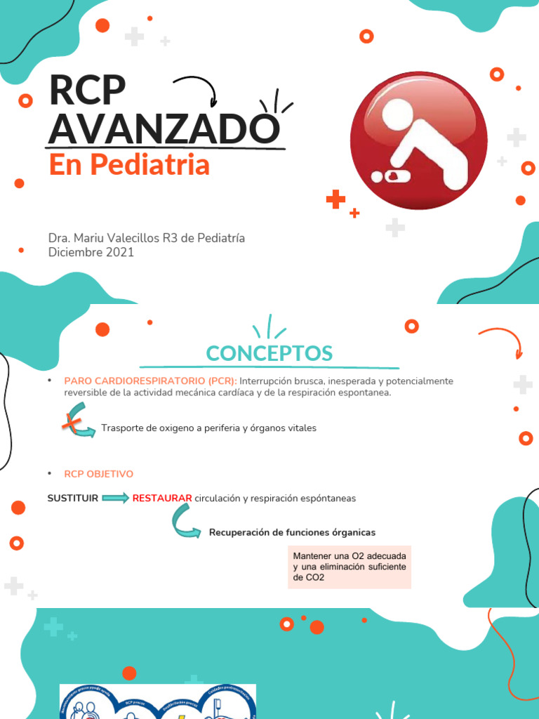 RCP Avanzado | PDF | Reanimación cardiopulmonar | Paro cardíaco