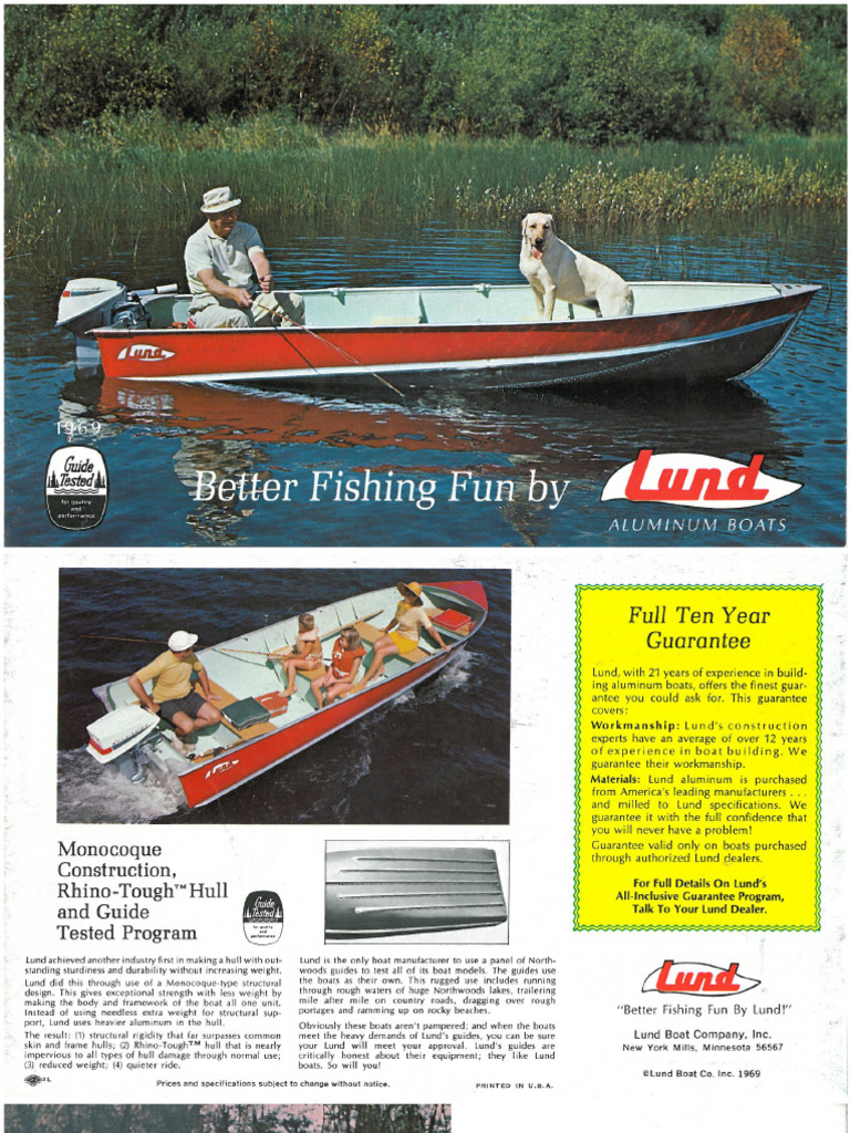 1969 Lund Catalog | PDF