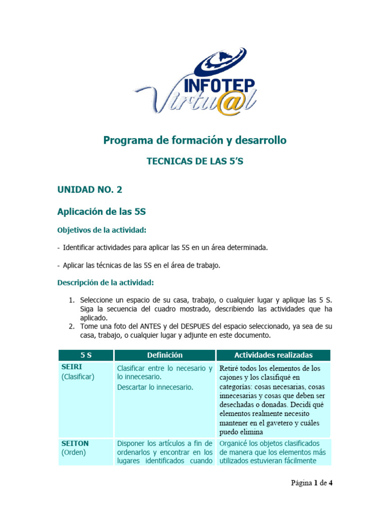 Tarea 1 Unidad 2 | PDF Tarea 1 Unidad 2 | PDF