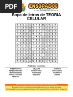 Sopa de Letras: Capas de la Tierra | PDF | Tierra | Geografía Física