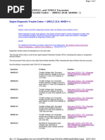 Renault Truck Fault Codes Engine Control Units, Eecu Eup | PDF ...