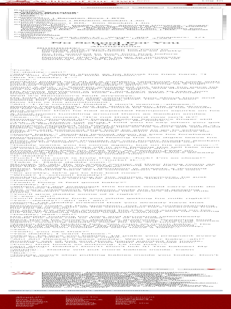 No School for You Today - Anonymous - 방탄소년단 Bangtan Boys BTS (Archive of Our Own) | PDF