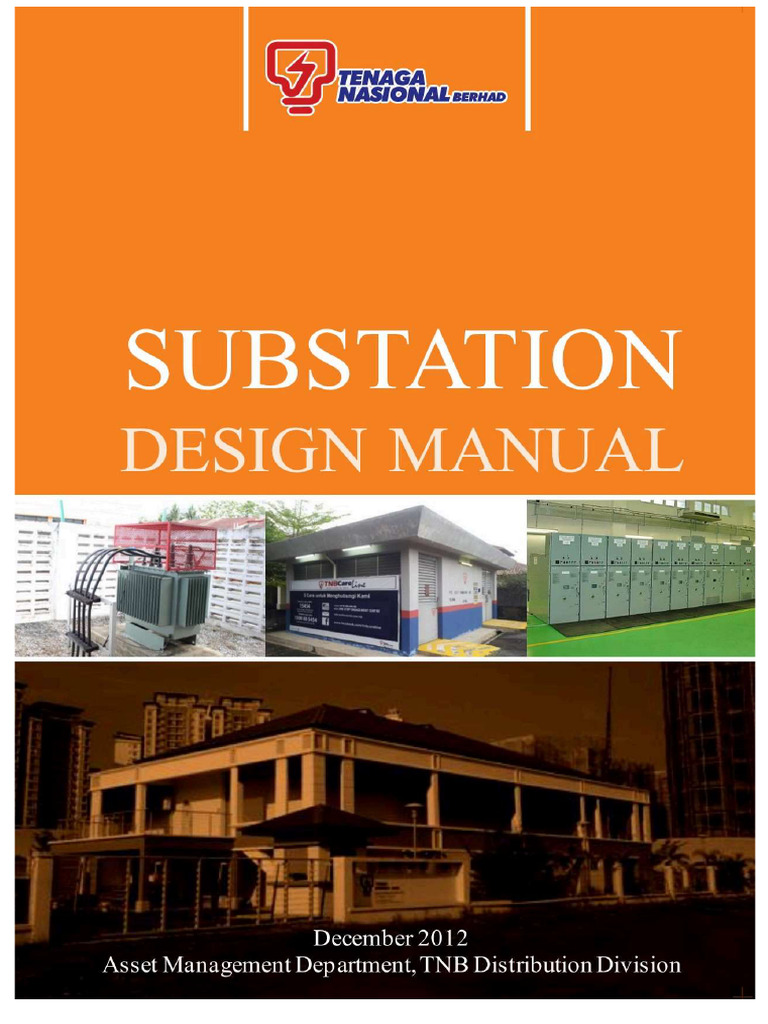TNB Substation Design Manual 2012 | PDF