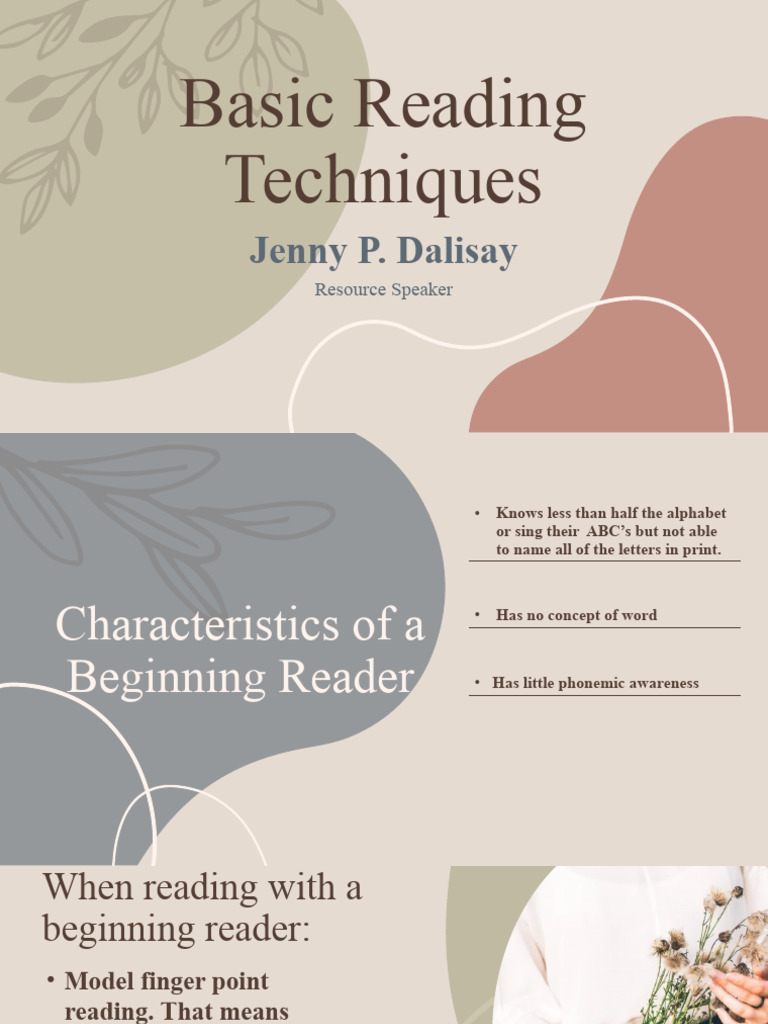 BEGINNING READING PPT INSET | Download Free PDF | Psycholinguistics ...