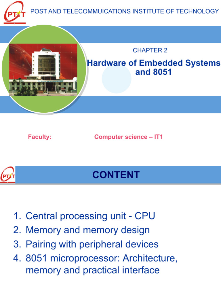 Chapter 2 Embedded Hardware | PDF | Central Processing Unit | Random Access Memory