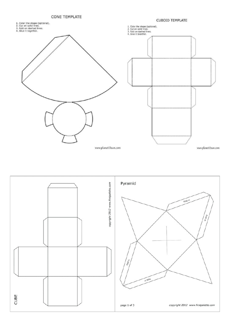 Template Kon Dan Kuboid | PDF
