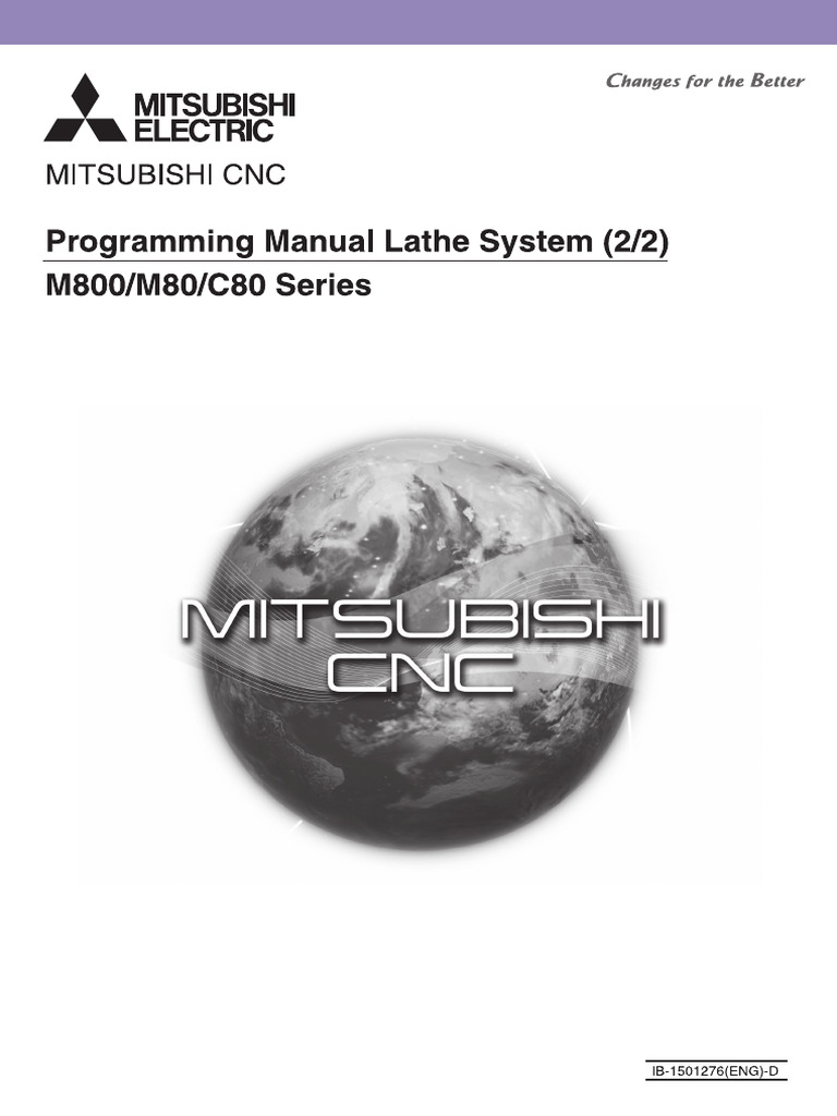 Mitshubishi M80 | Download Free PDF | Drilling | Machining