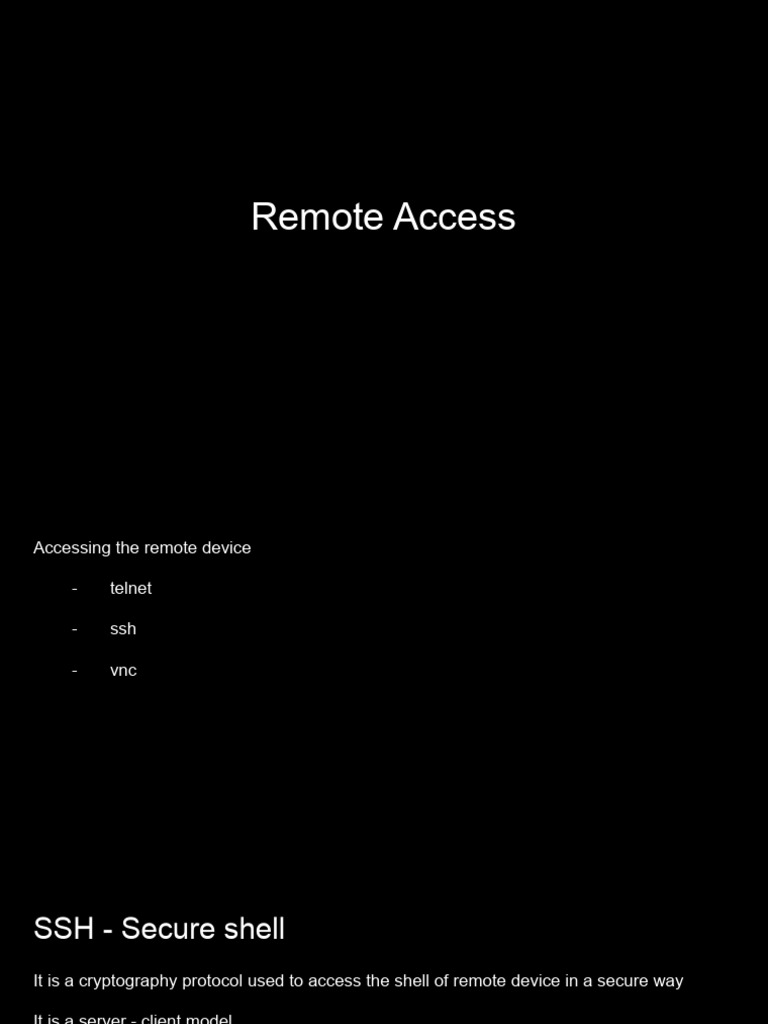 15 SSH, SCP - Secure Shell, Secure | PDF | Secure Shell | Software