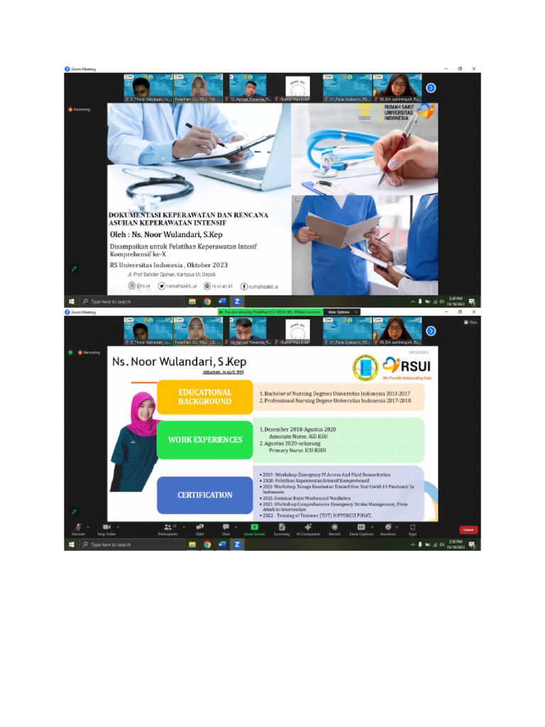 dokumentasi keperawatan di ruang icu (1) | PDF