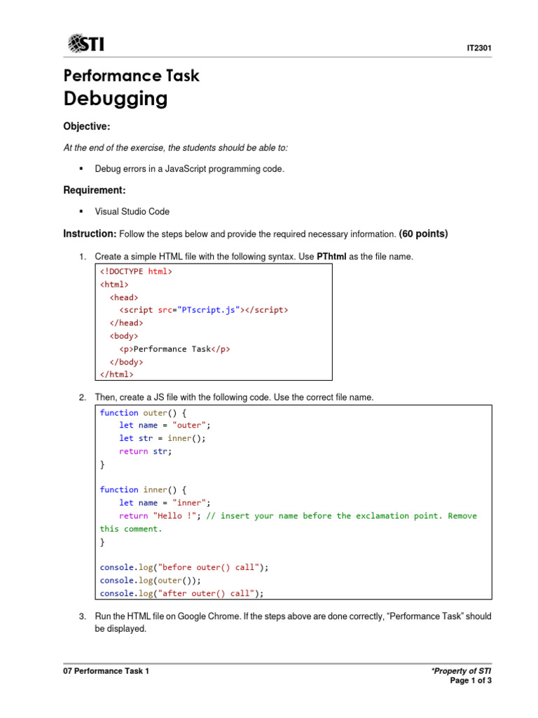 07 Performance Task 1 | PDF | Java Script | Command Line Interface
