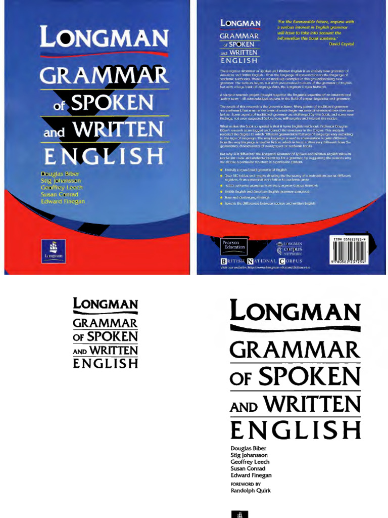 Longman Grammar of Spoken and Written English | PDF