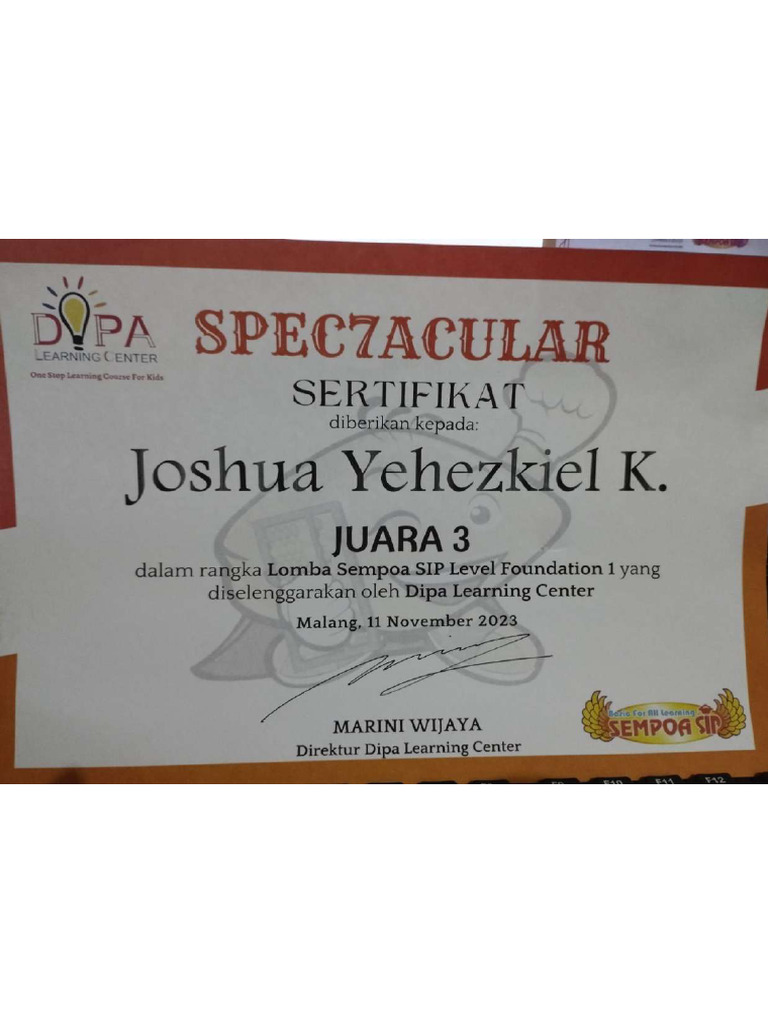 Spectacular Joshua | PDF