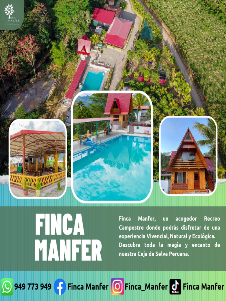 Brochure Finca Manfer | PDF | Pescado | Peces y humanos