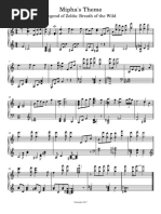 Zelda TotK Complete Main Theme | PDF