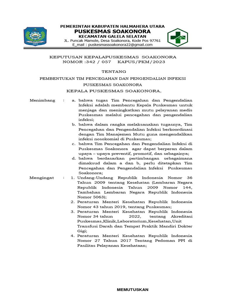 5.5 Pembentukan Tim Ppi | PDF | Pengembangan Diri