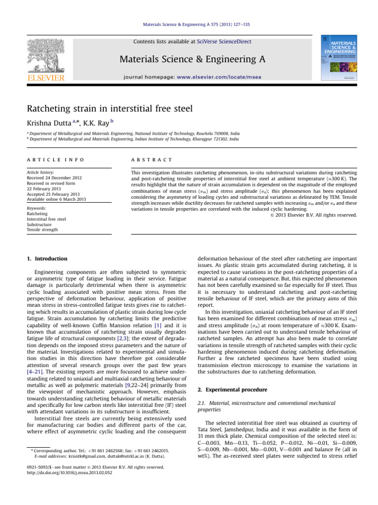 파면사진 | PDF | Strength Of Materials | Deformation (Engineering)